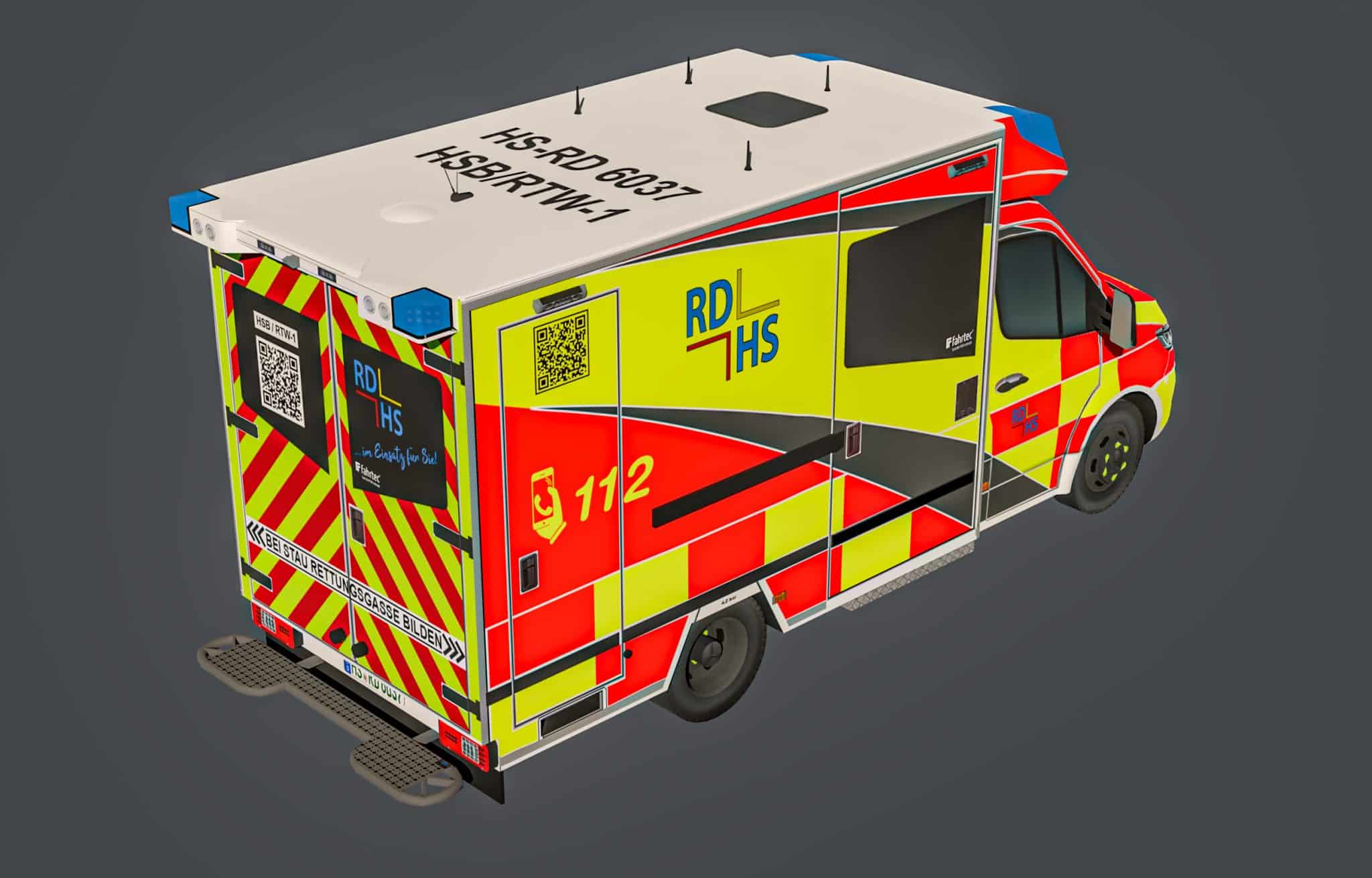 Preview: Neue RTW-Generation - Feuer- und Notfallsimulation Wegberg