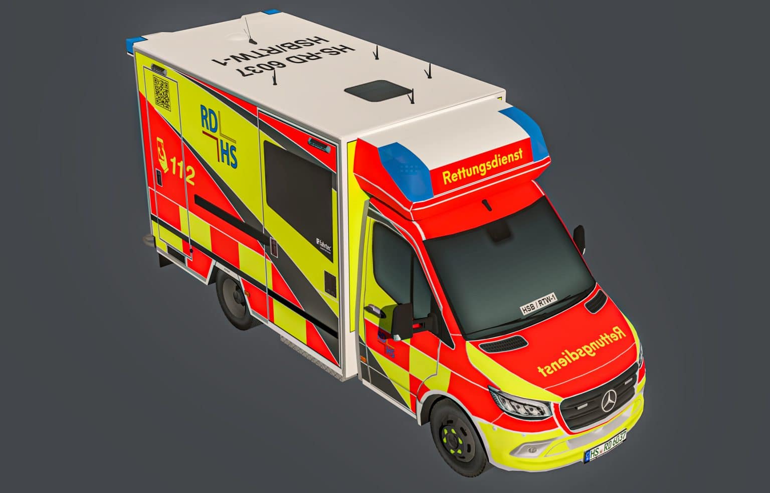 Preview: Neue RTW-Generation - Feuer- und Notfallsimulation Wegberg